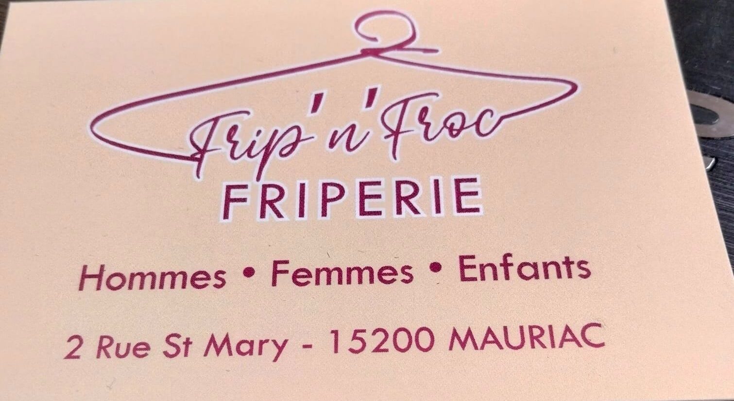 FRIP'N'FROC - Chèq'Kdo Cantal